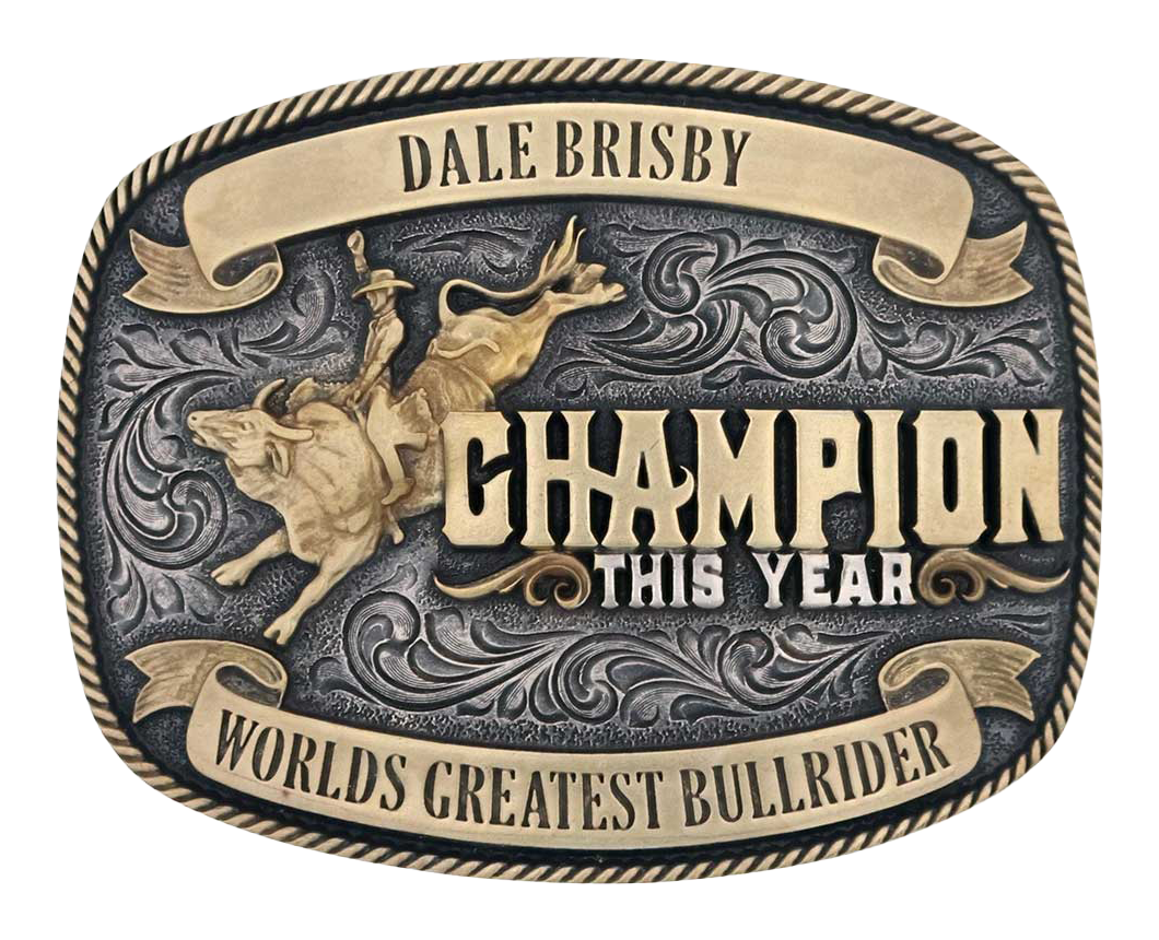 Montana Silversmiths Champion Dale Brisby Attitude Belt Buckle | Mack's ...